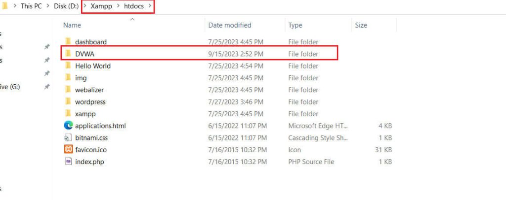 Hướng dẫn cài đặt DVWA trên Windows bằng Xampp