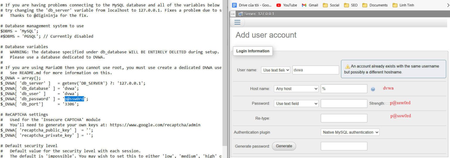 Hướng dẫn cài đặt DVWA trên Windows bằng Xampp