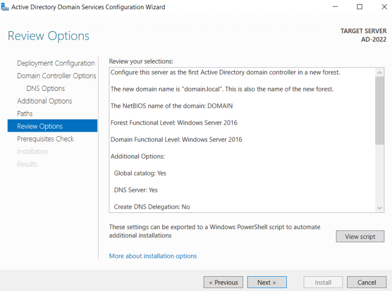 Hướng dẫn cấu hình và cài đặt Domain Controller